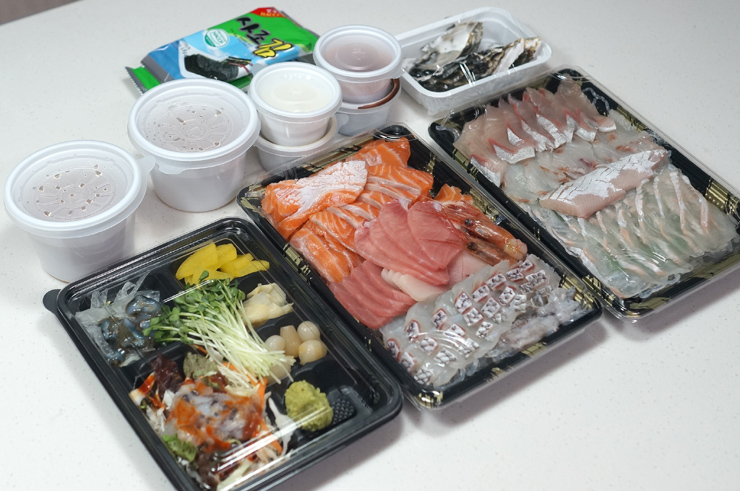 스시퐁 연어 참치 회 배달 동탄 배달 맛집 이자카야사시미스시 병점 초밥 배달 네이버 블로그
